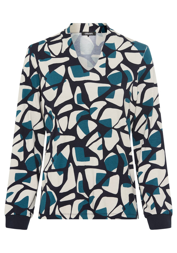 Modern Graphic T-Shirt - Olsen Fashion