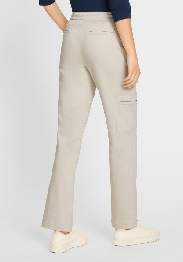 Lisa Fit Stretch Twill Drawstring Pant - Olsen Fashion